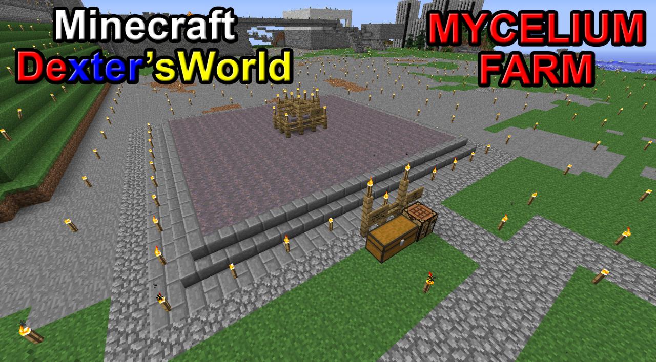 Mycelium Farm Minecraft Project