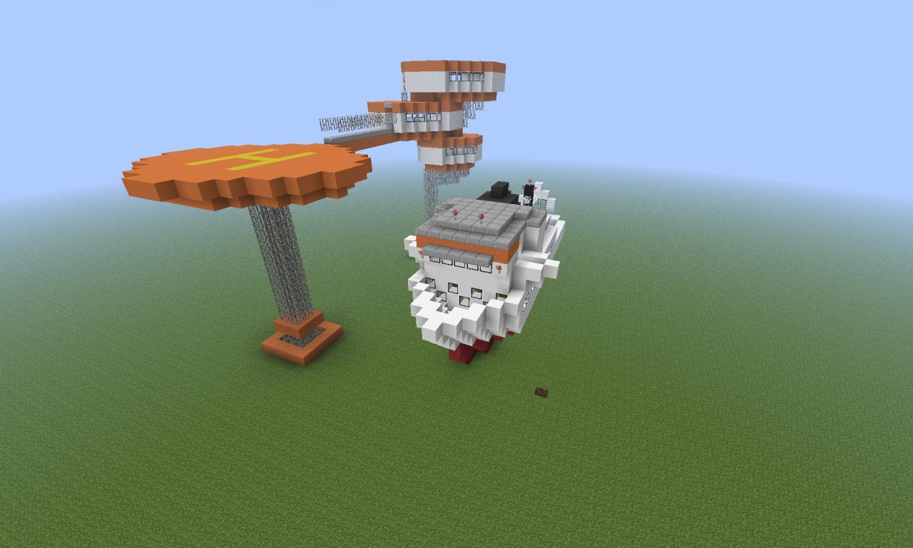 Coastguard Ship and Station Minecraft Map