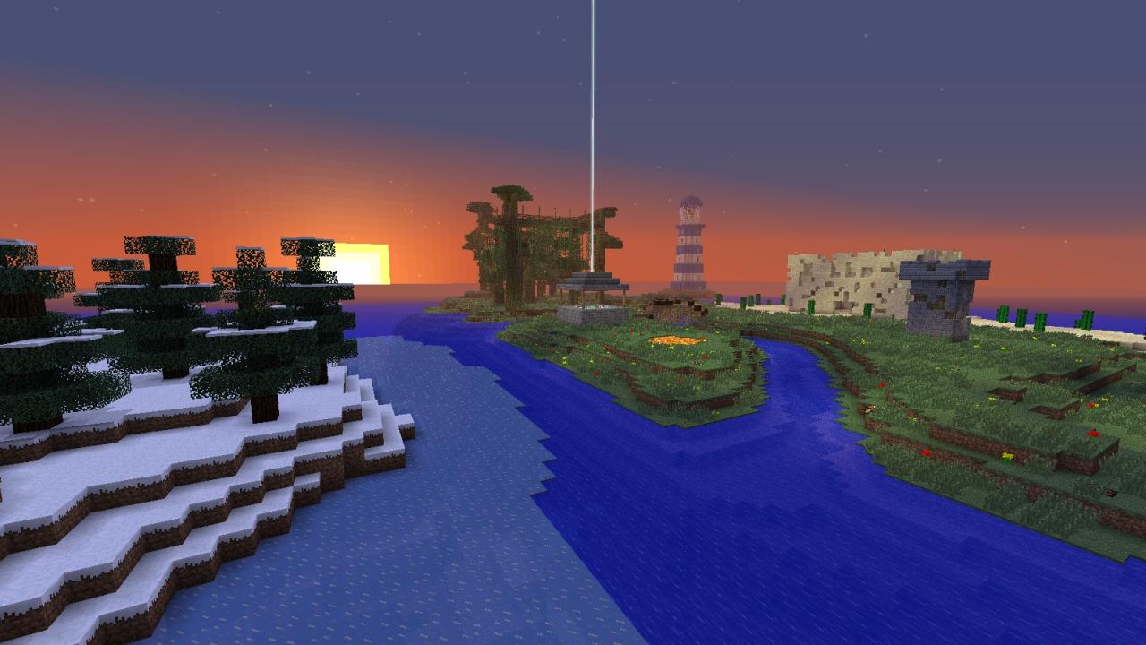 PVP Minecraft Map