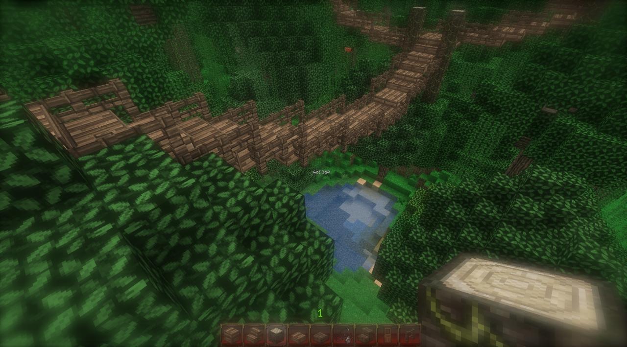 tree village (server update_1) Minecraft Map