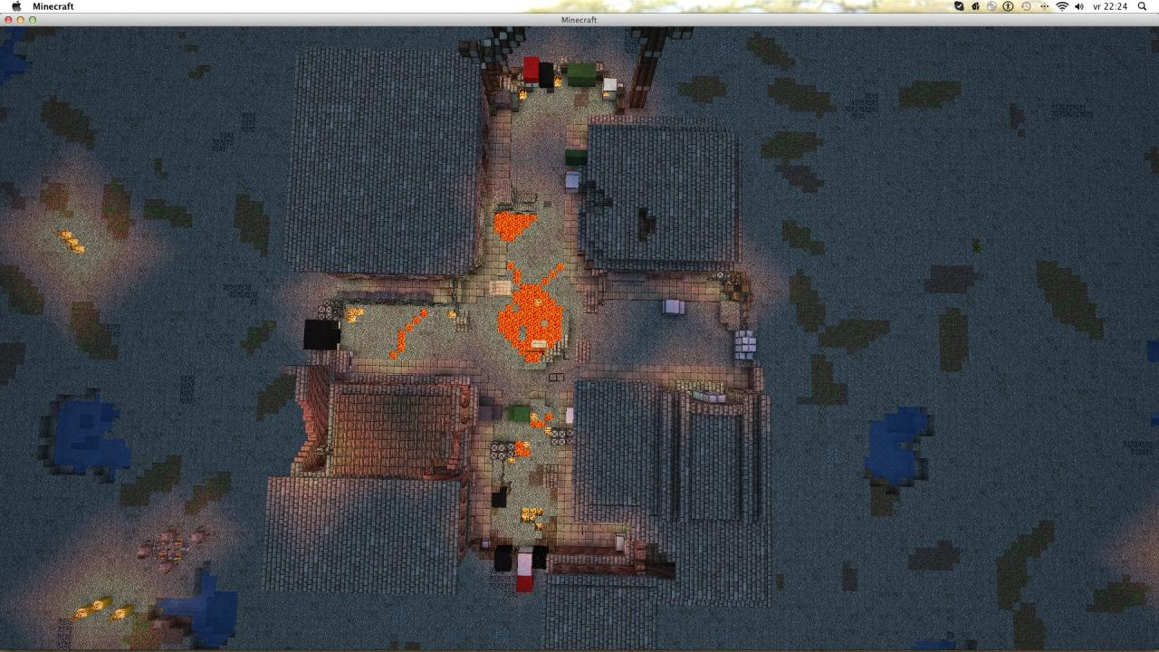 Black ops 2 - Zombies: TOWN Minecraft Map