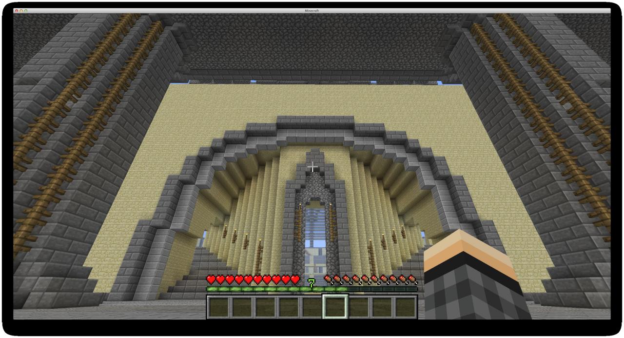 MindCrack Bdubs Arena Minecraft Map