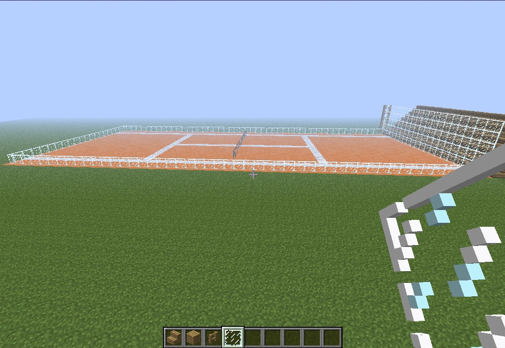 Tennis court map Minecraft Map