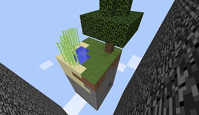 Sky Block Battle Arena Minecraft Map