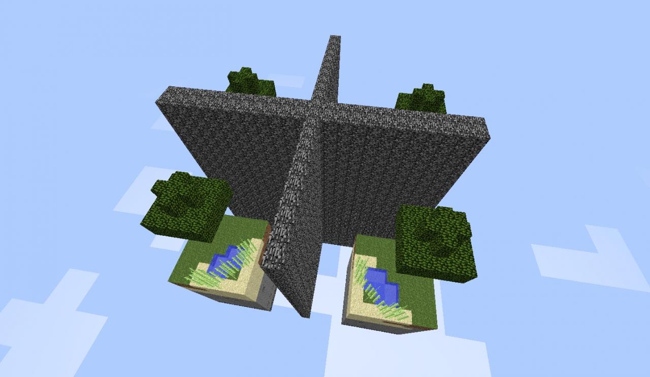 Sky Block Battle Arena Minecraft Map
