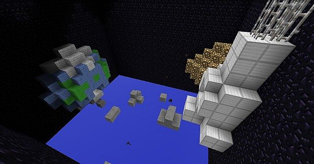 Back To Space Minecraft Map
