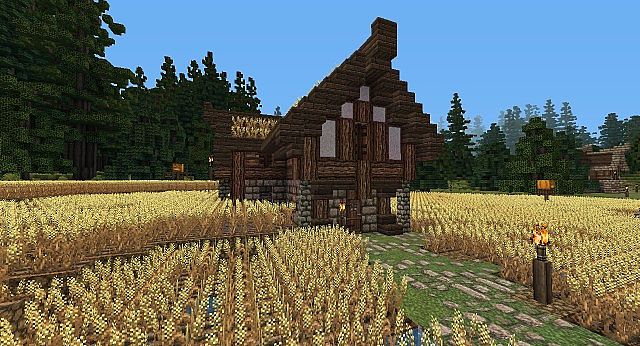 Medieval Lakeside Village Download + Timelapse Video Minecraft Map