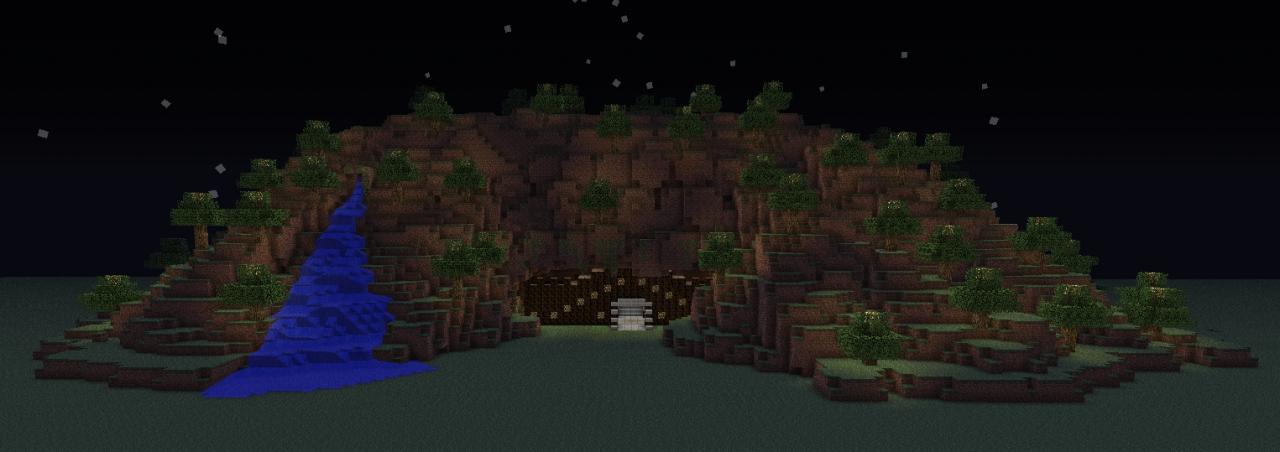 Spleef Arena - Multiplayer building Minecraft Map