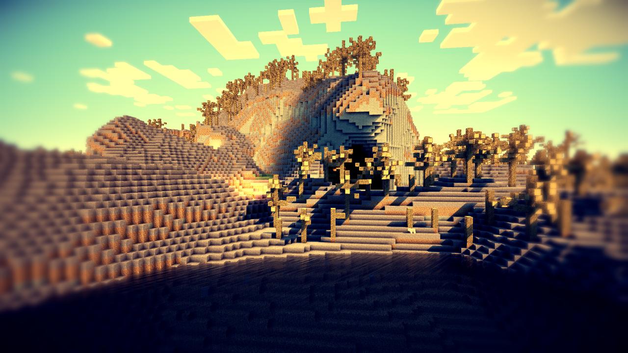 Arid Land - Custom Terrain Minecraft Map