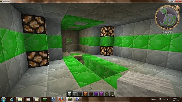 Green Lantern aya interceptor Minecraft Map