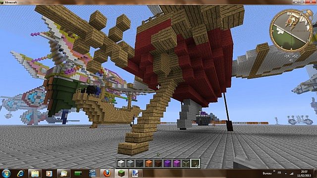 Final Fantasy IV Falcon Minecraft Map