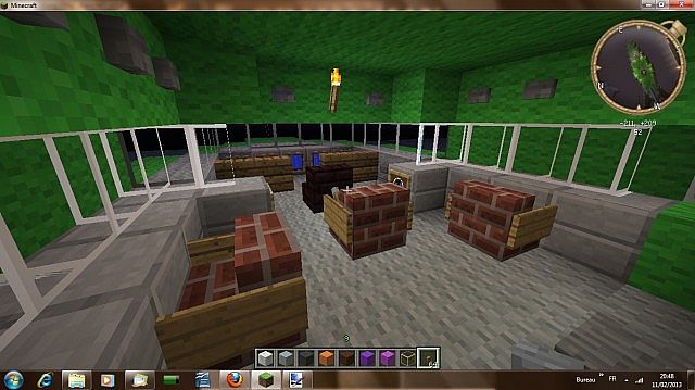 Futurama Vaisseau Planete Express Minecraft Map