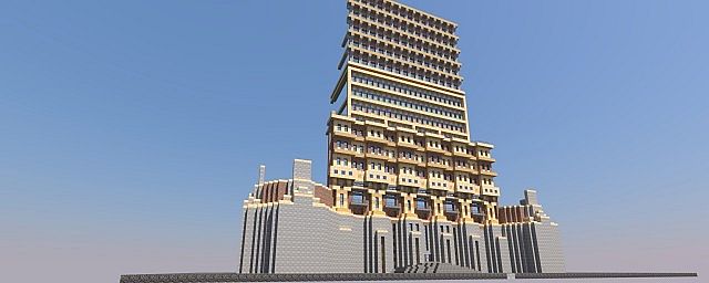 A Tall House Minecraft Map