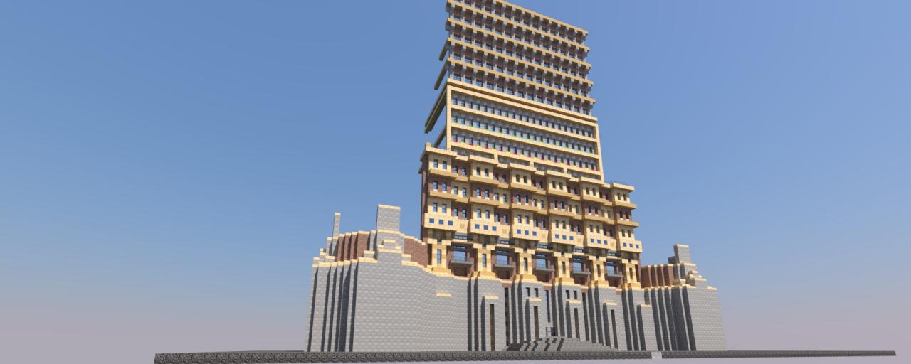 A Tall House Minecraft Map