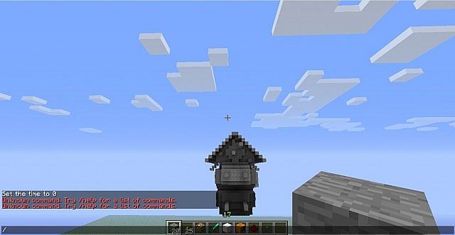 Miniature UNSC INFINITY Minecraft Map