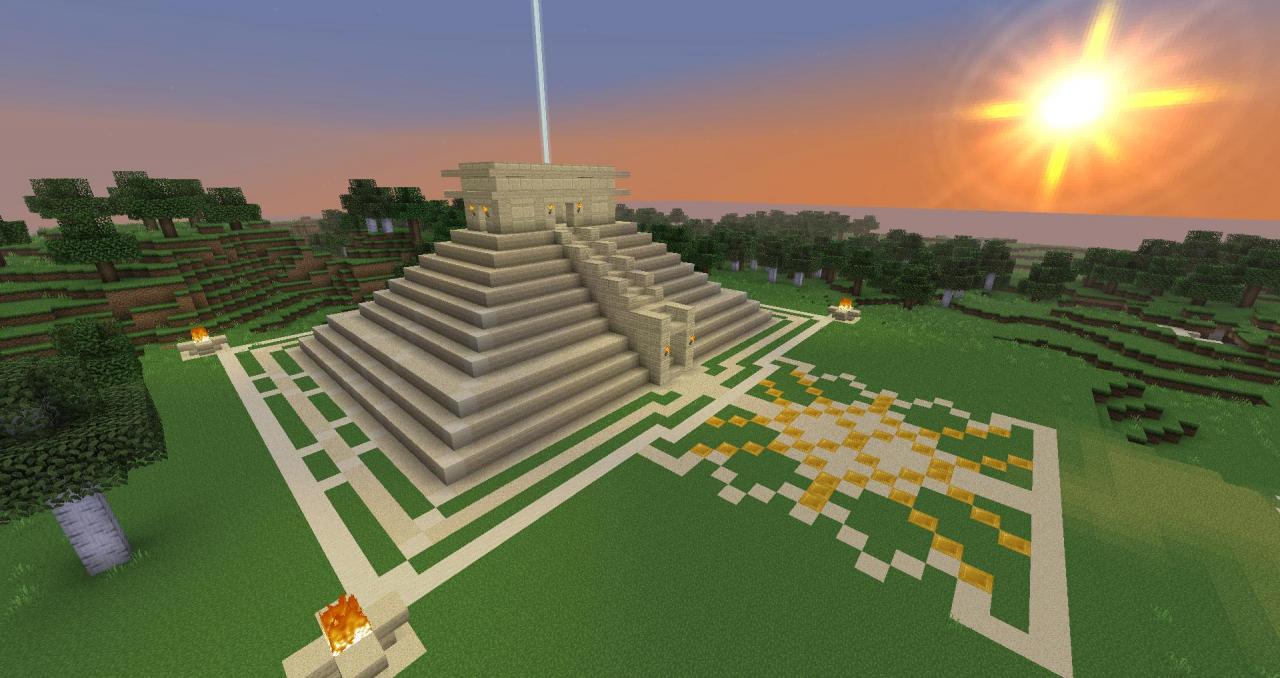 Aztec Temple Minecraft Map