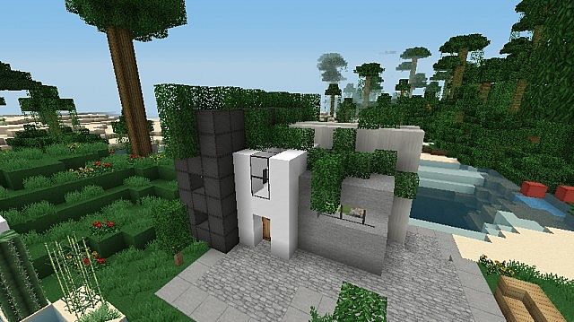 Ultra Green - Modern House Minecraft Map