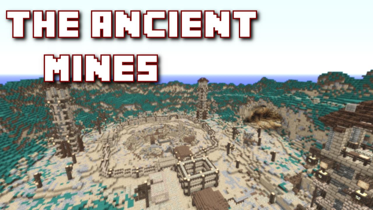 The Ancient Mines - Mithrintia server build. Minecraft Map