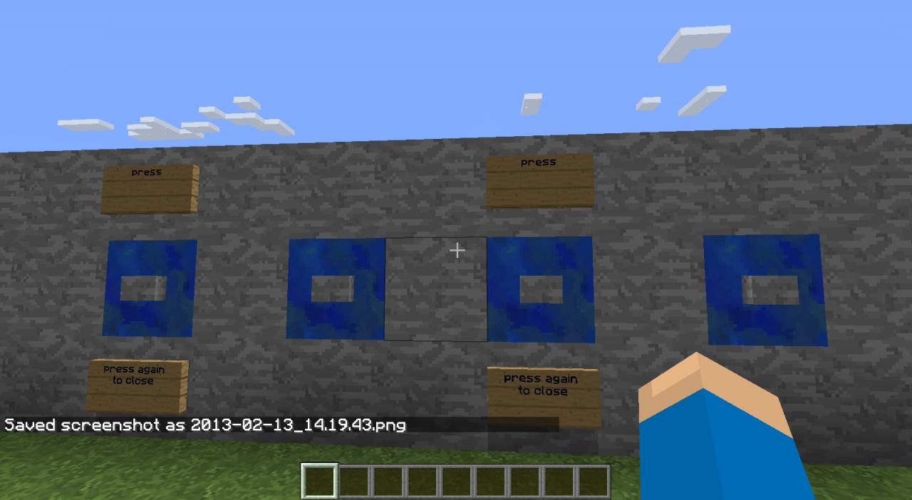 Redstone easy lock Minecraft Map