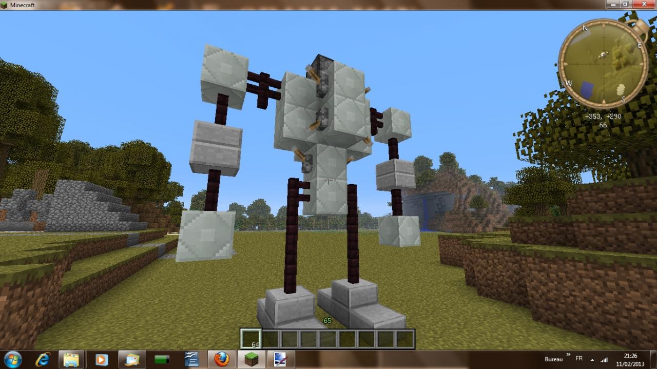robot Minecraft Map