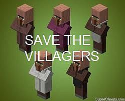 SAVE THE VILLAGE (Demo) Minecraft Map