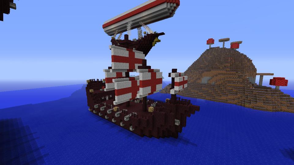 Ship Battle Minecraft Map
