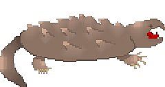 alligator snapping turtle pixel art!