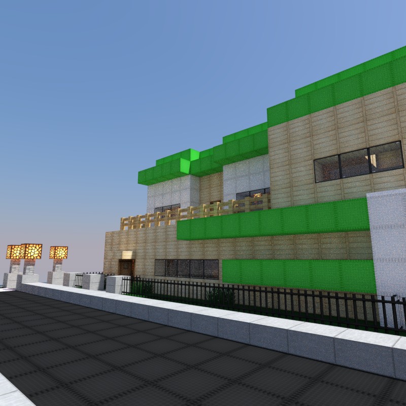 Green Energy (Modern Build) Minecraft Map