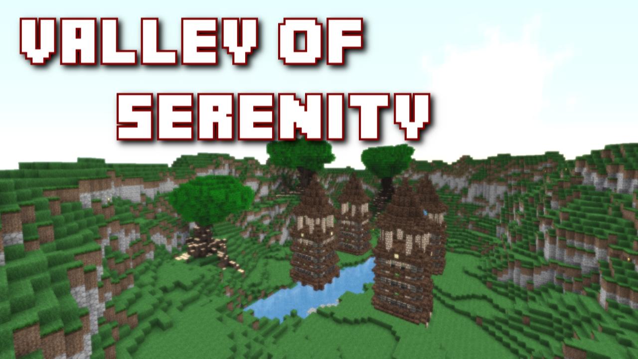 Valley of Serenity - Mithrintia server build Minecraft Map