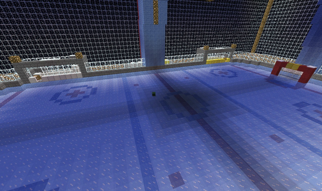 MIneCraft Hockey Mini-Game[SnapShot 13w07a or Later] Minecraft Map