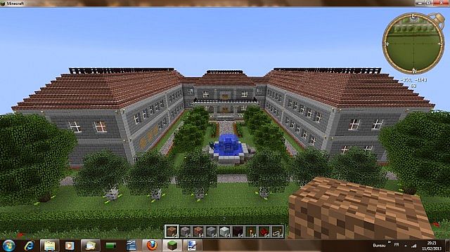 BATMAN Manoir Wayne + Batcave Minecraft Map