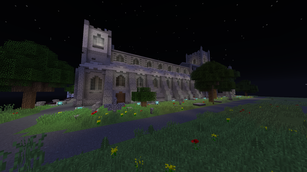 Dunfermline Abbey, Scotland Minecraft Map