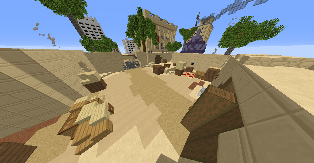 Dust2 Minecraft - CS:GO Minigame Minecraft Map