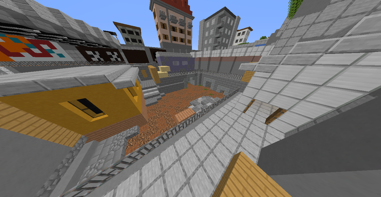 Overpass Minecraft - CS:GO Minigame Minecraft Map