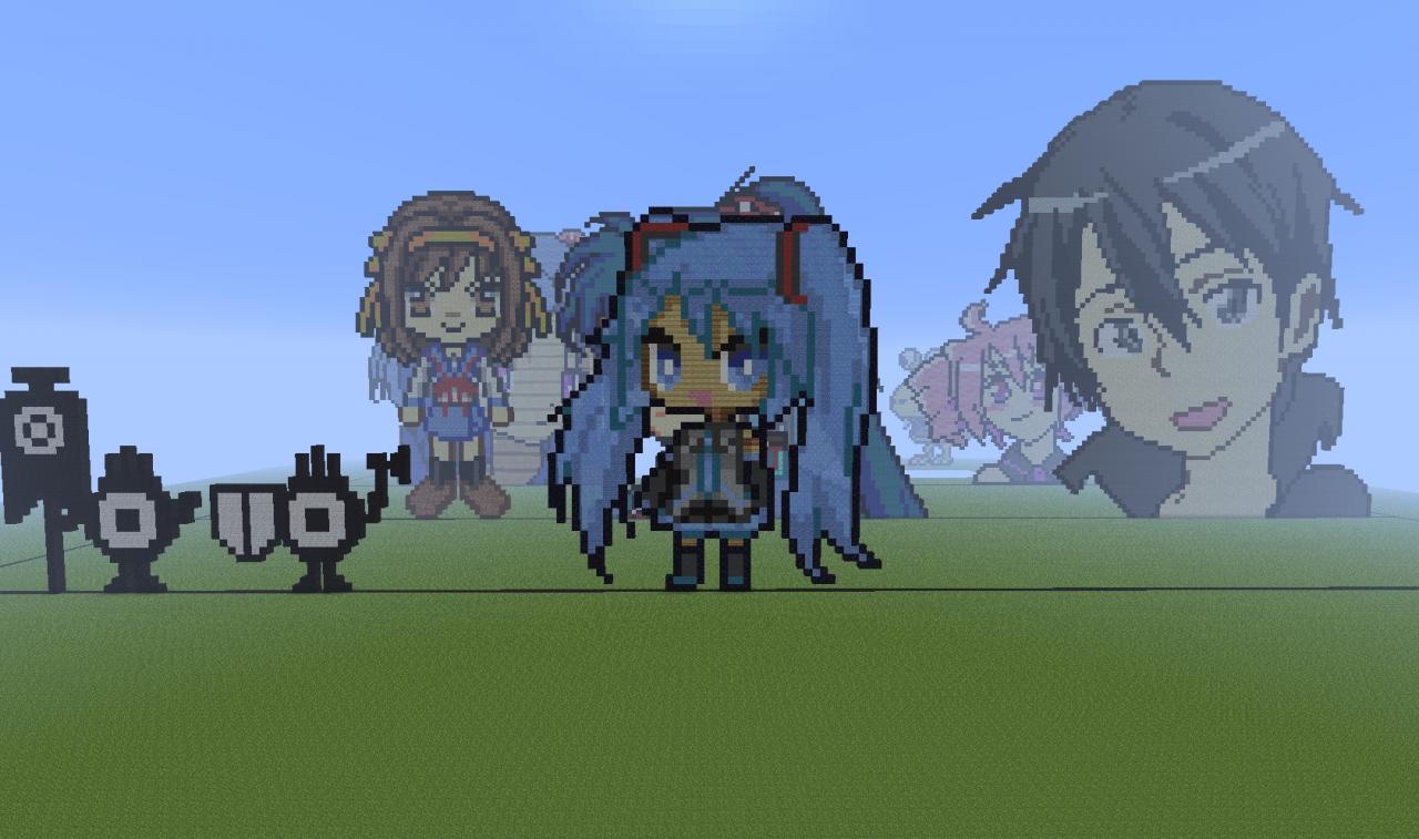 Chibi Miku Minecraft Map