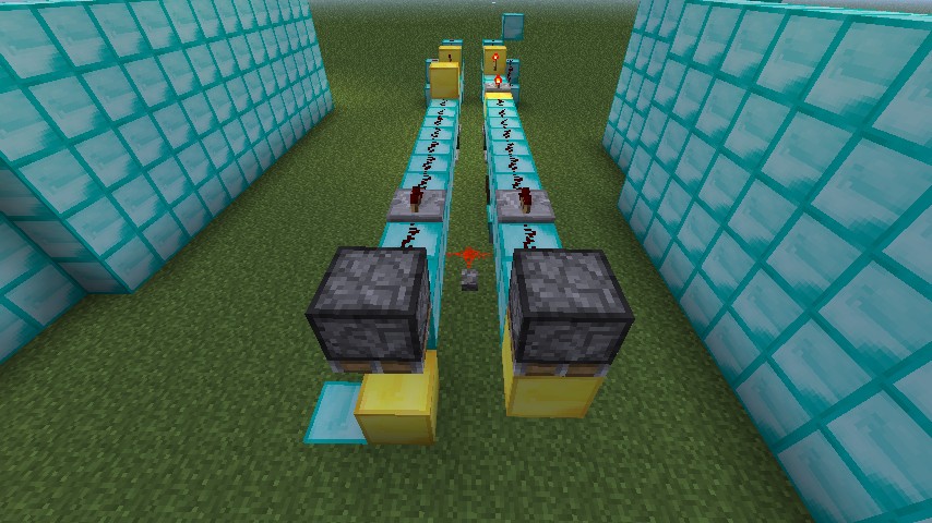 Redstone 4-Way current Minecraft Map