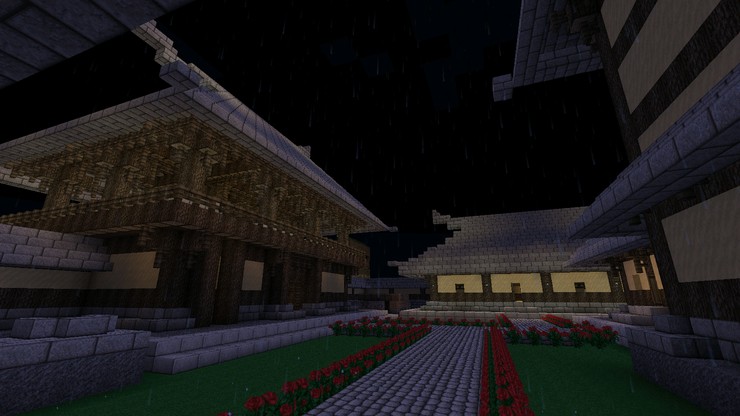 Korean-style house Minecraft Project