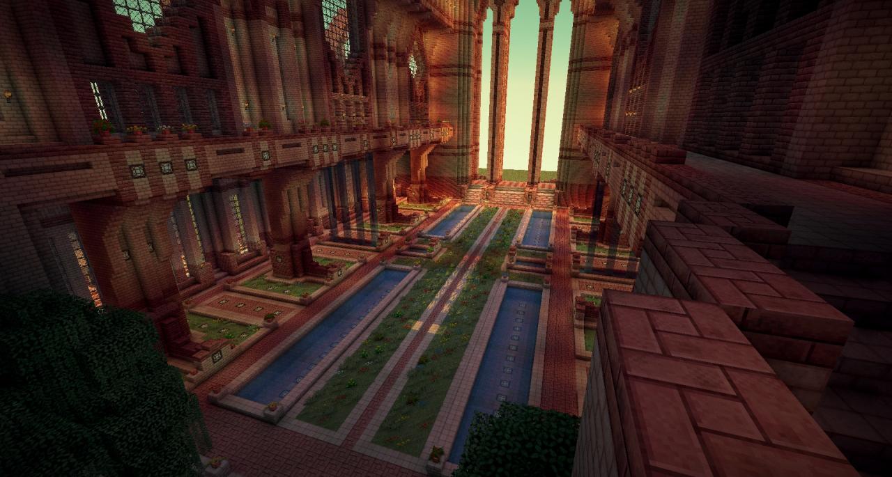 The Water Gardens Minecraft Map