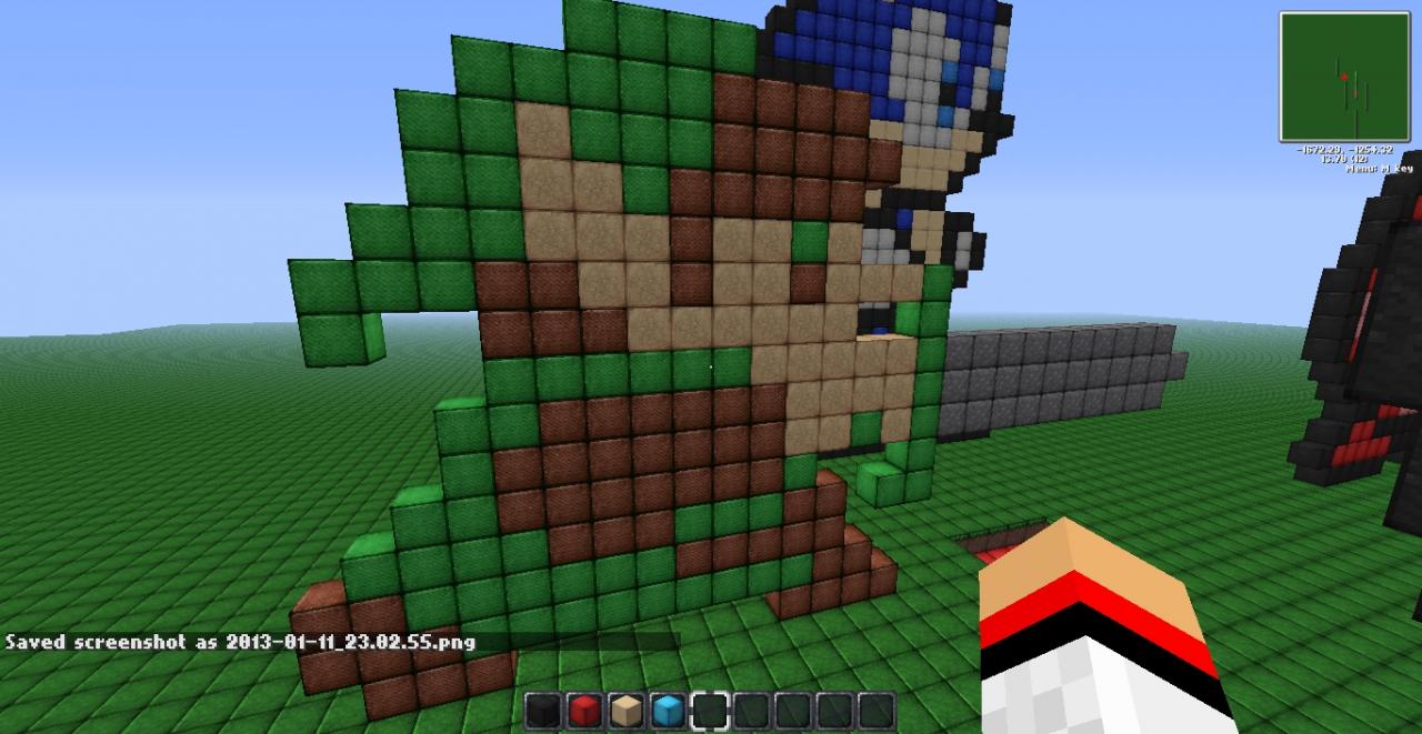 Pixel Art World! Minecraft Map