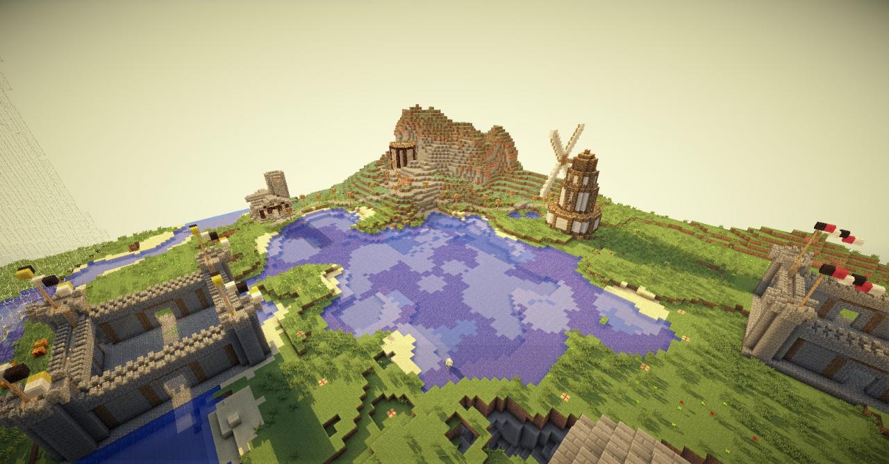 Old Wars Mod Official Server Map Minecraft Map