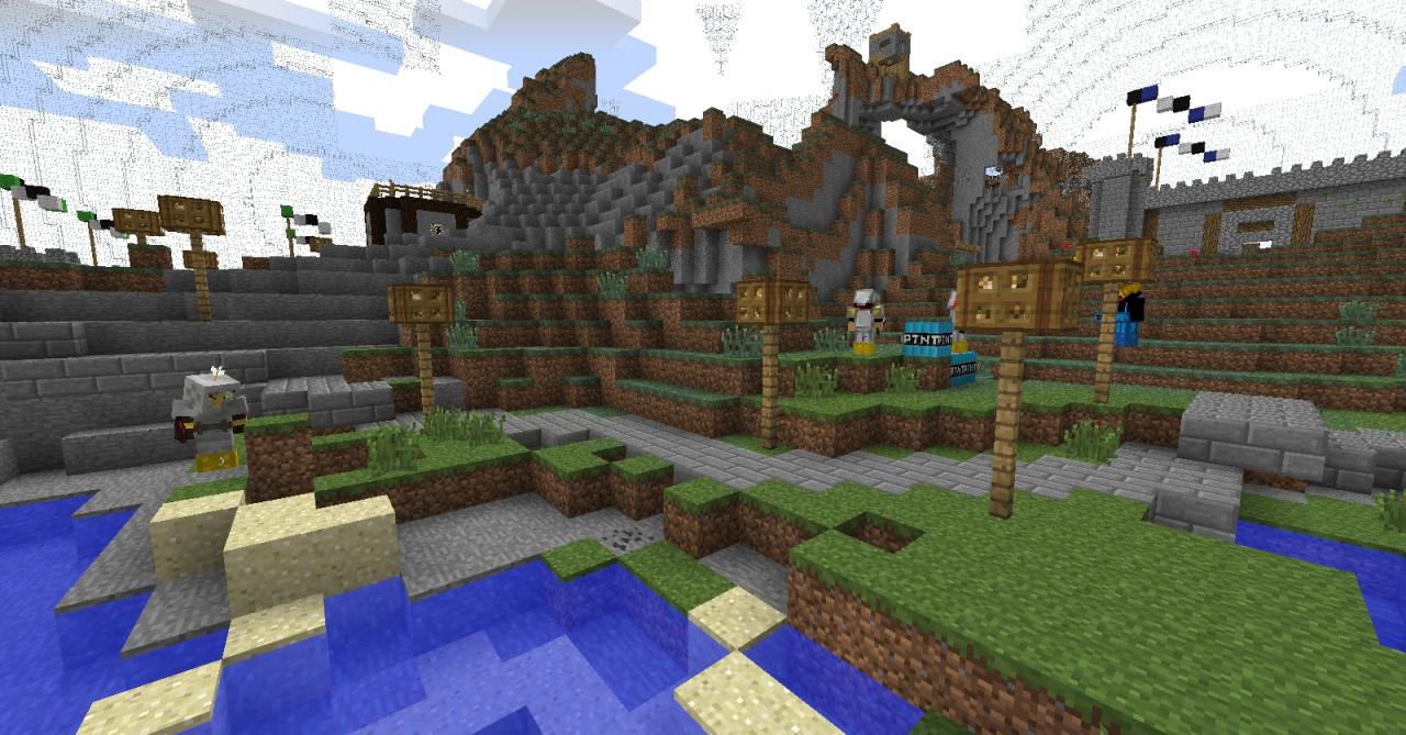 Old Wars Mod Official Server Map Minecraft Map