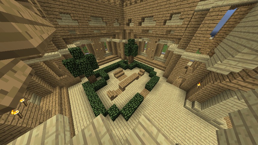 Wooden Castle Minecraft Map