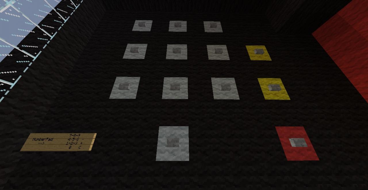 Calculator in Minecraft! by CL Minecraft Map