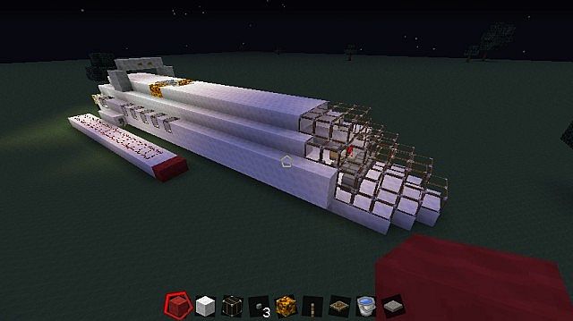 Powell class shuttlecraft Minecraft Map