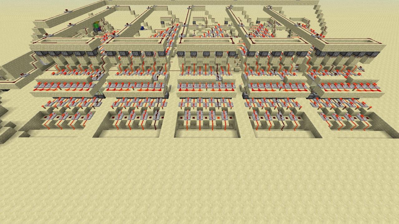 Keypad lock Version 2.0 Minecraft Map