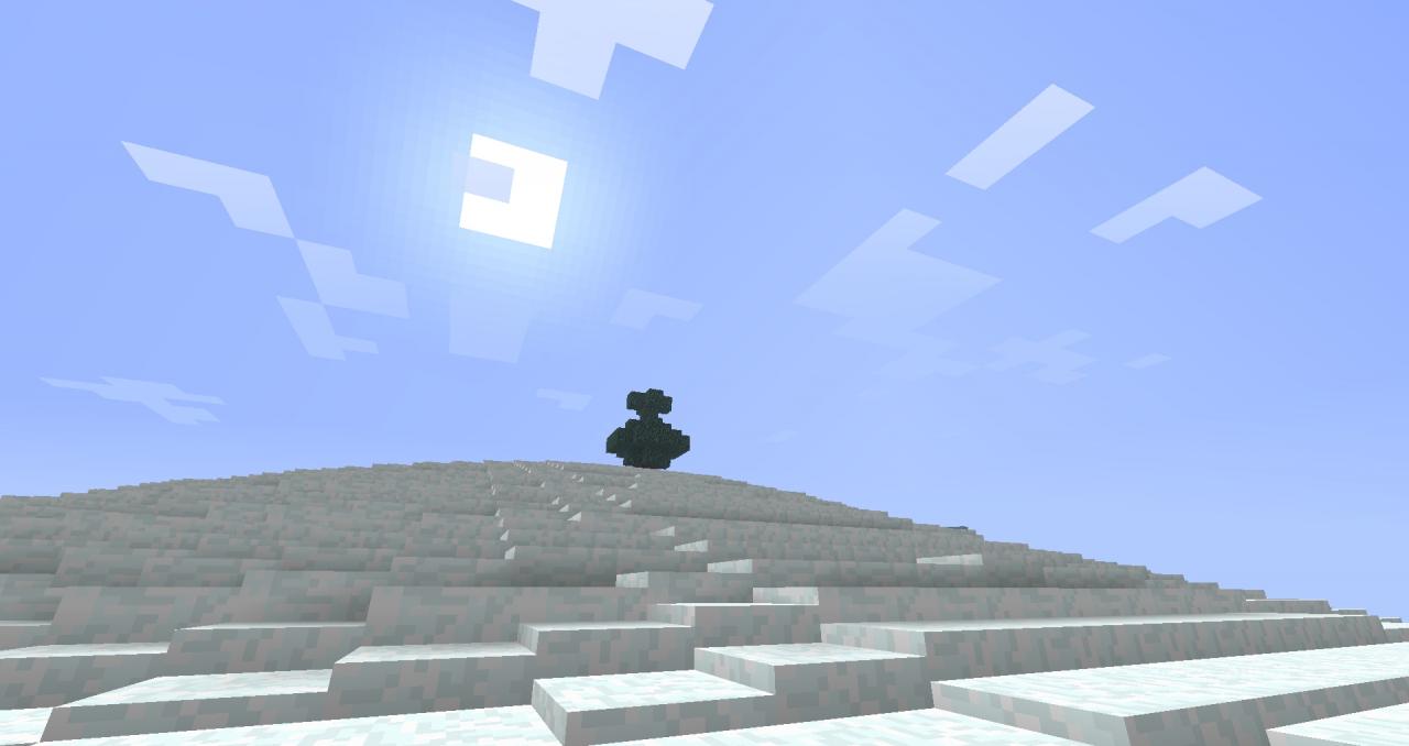 Sky Lands Survival Map: SkyLandsOfIce Minecraft Map