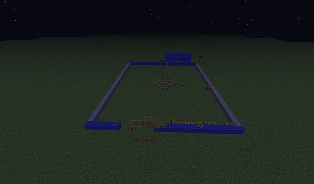 Red vs. Blue (Multiplayer) Minecraft Map