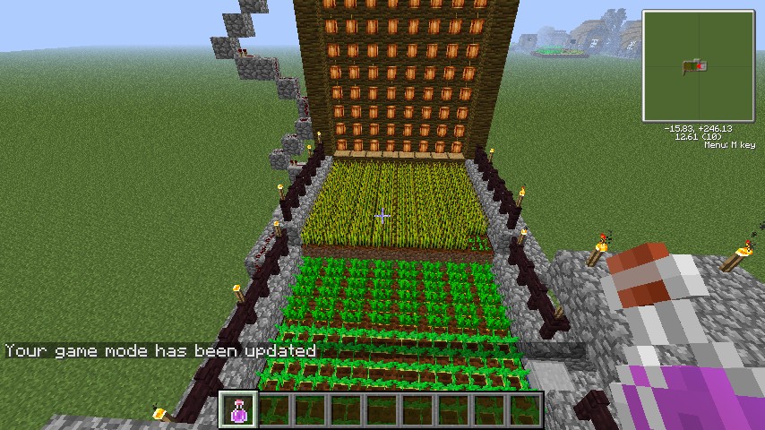 Farming system Minecraft Map