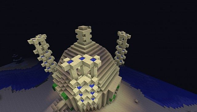 Sand Temple Minecraft Map