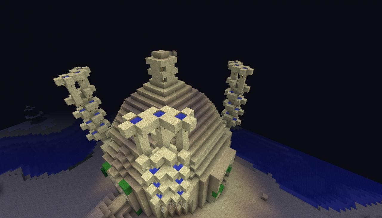 Sand Temple Minecraft Map